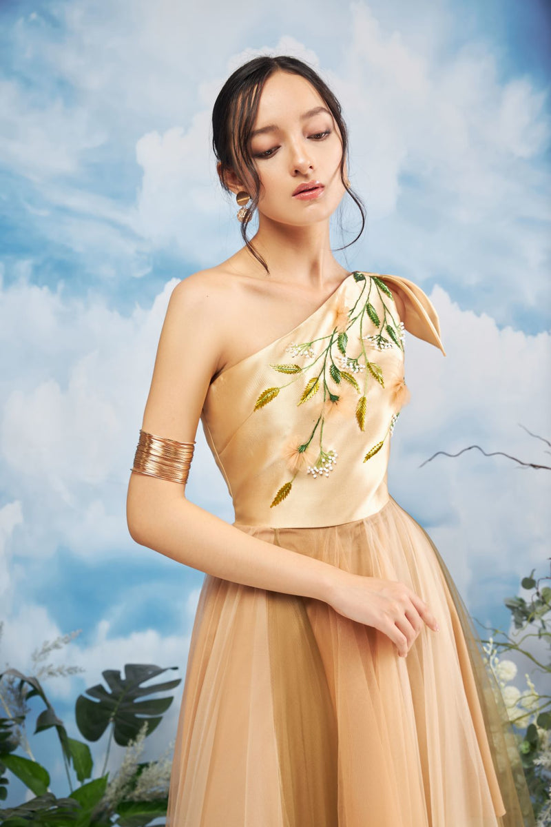 Limbad One Shoulder Off Dress – DE LEVU